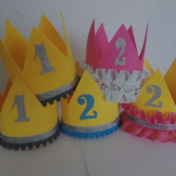 Party Supplies | Colorful Birthday Party Crowns Set | Poshmark